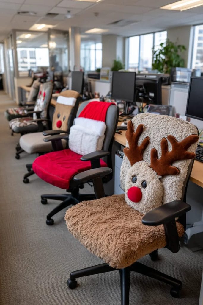 27 Office Christmas Decorations: Festive Ideas For Workspaces - Lovely ...