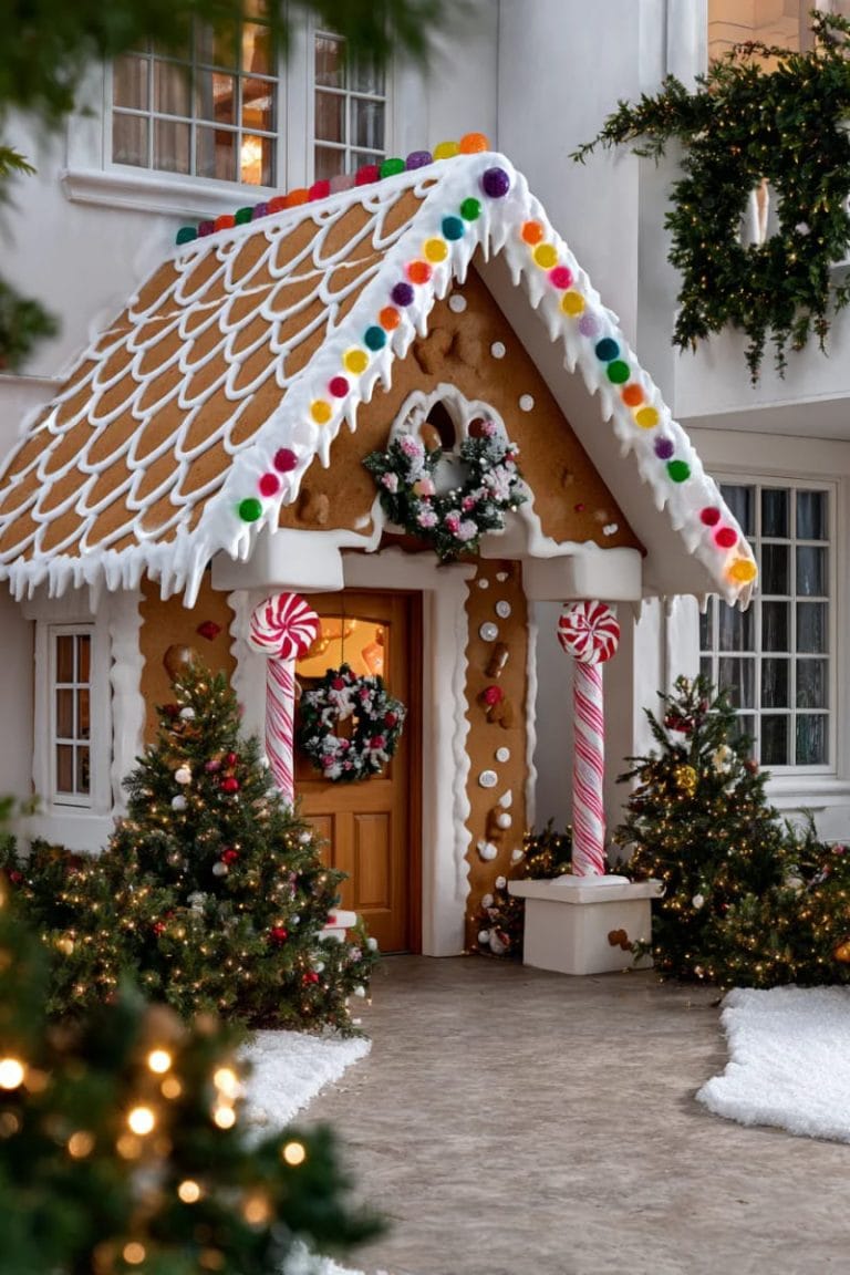 23 Stunning Christmas Decorated House Ideas To Wow Everyone - Lovely Harbor