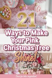21 Ways To Make Your Pink Christmas Tree Shine! - Lovely Harbor