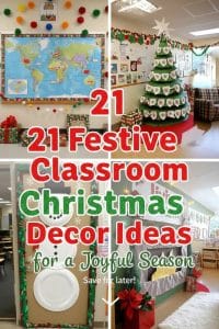 21 Festive Classroom Christmas Decor Ideas For A Joyful Season - Lovely ...