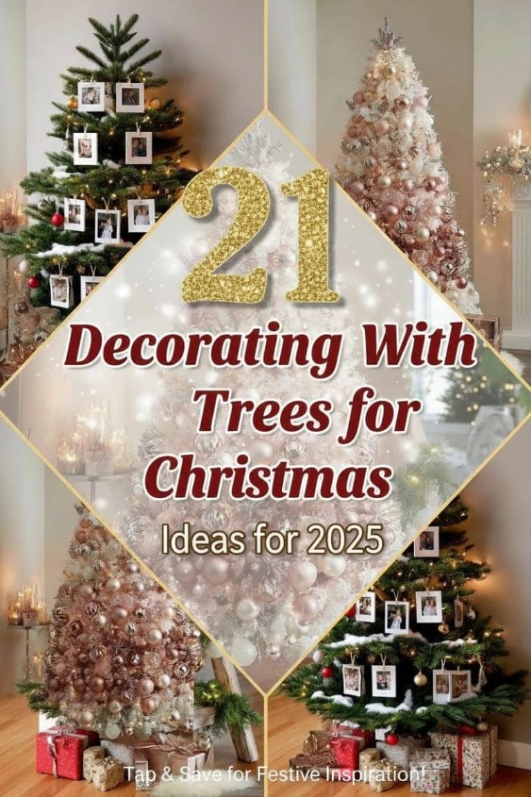 21 Decorating With Trees For Christmas: Ideas For A Magical Home ...