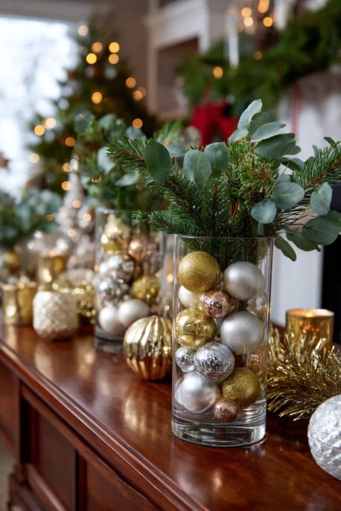 21 Chic Metallic Christmas Decor Trends 2025 - Lovely Harbor