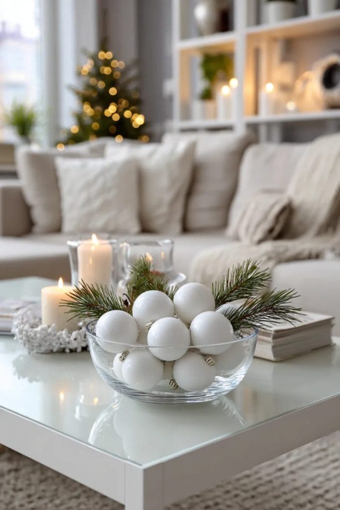 15 Elegant White Christmas Decor Ideas For A Dreamy Holiday - Lovely Harbor