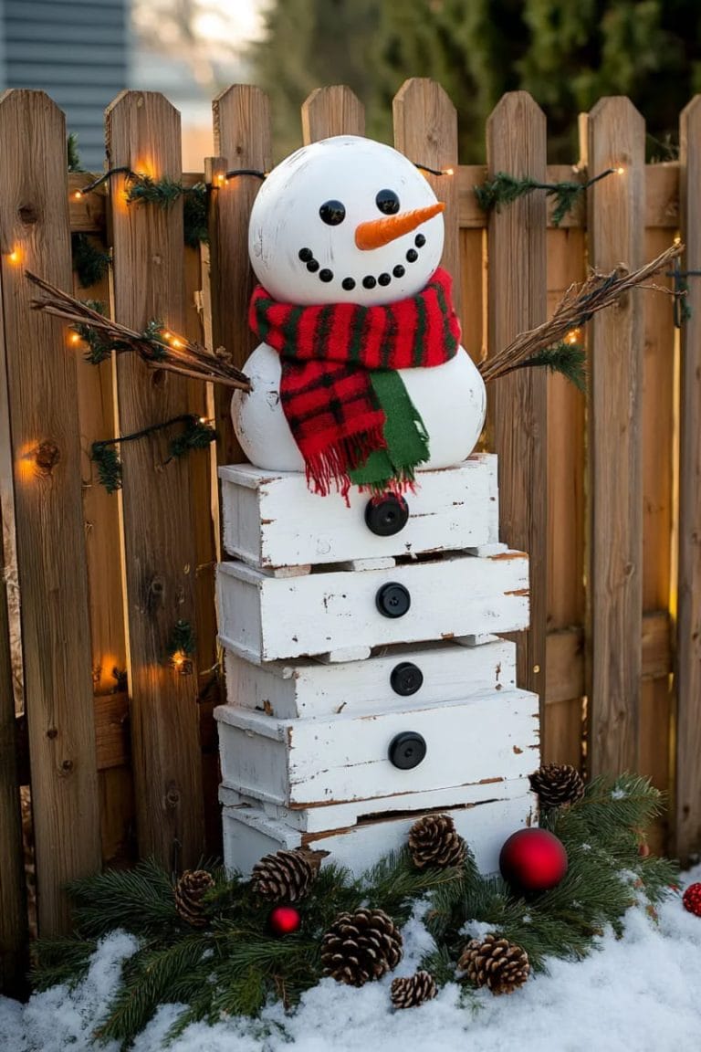 21 Creative Pallet Christmas Decor Ideas For 2025 - Lovely Harbor