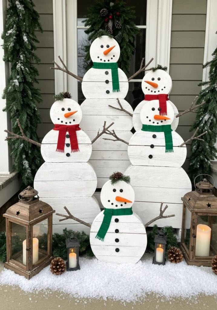 21 Creative Pallet Christmas Decor Ideas For 2025 - Lovely Harbor