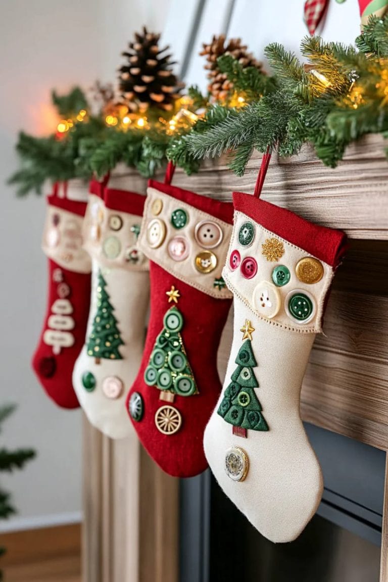 21 Fun Ways To Decorate Stockings Christmas Style - Lovely Harbor