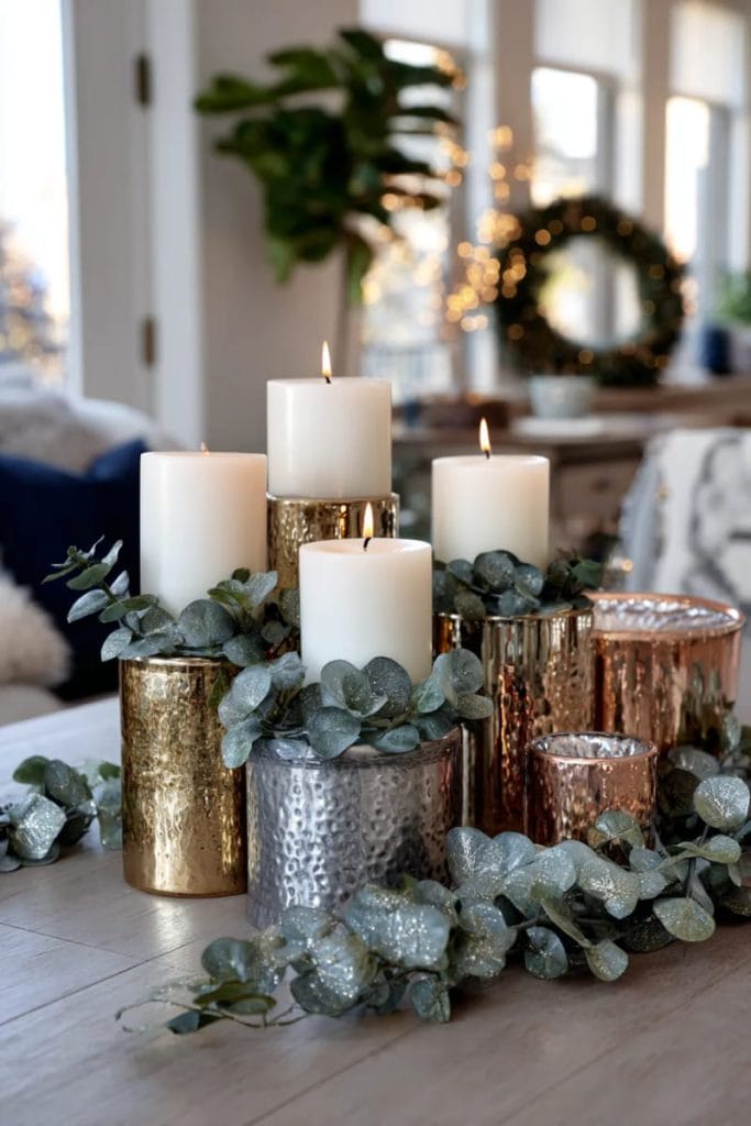 21 Chic Metallic Christmas Decor Trends 2025 - Lovely Harbor