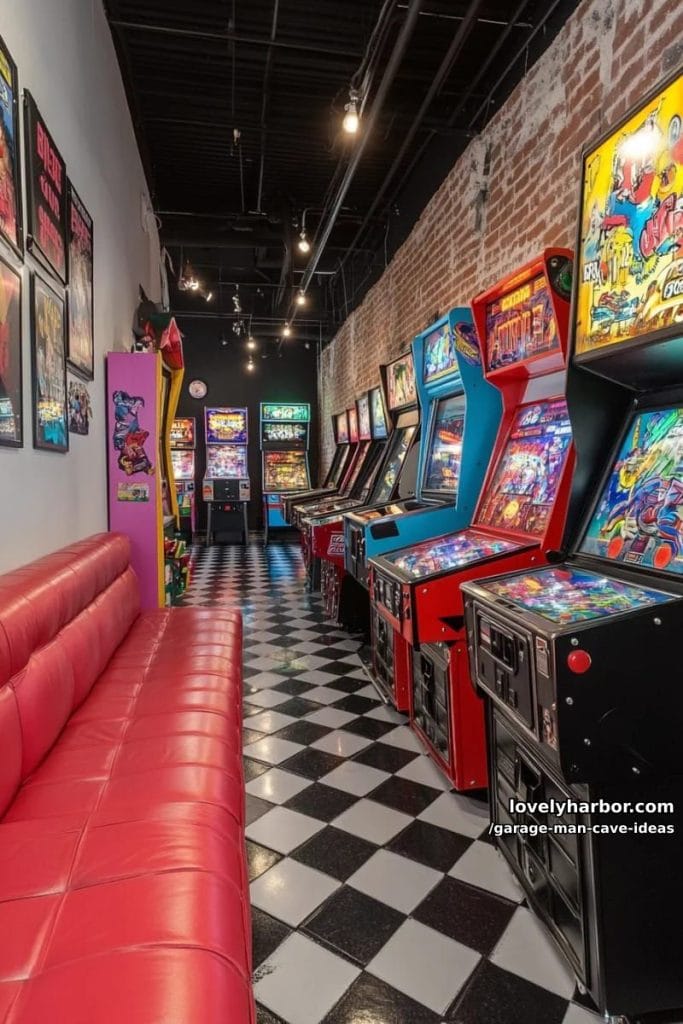 15 Dazzling Garage Man Cave Ideas To Jazz Up Your Space! - Lovely Harbor
