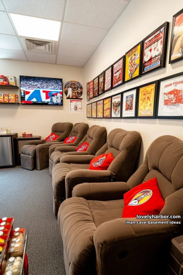 15 Man Cave Basement Ideas To Spark Your Next Upgrade - Lovely Harbor