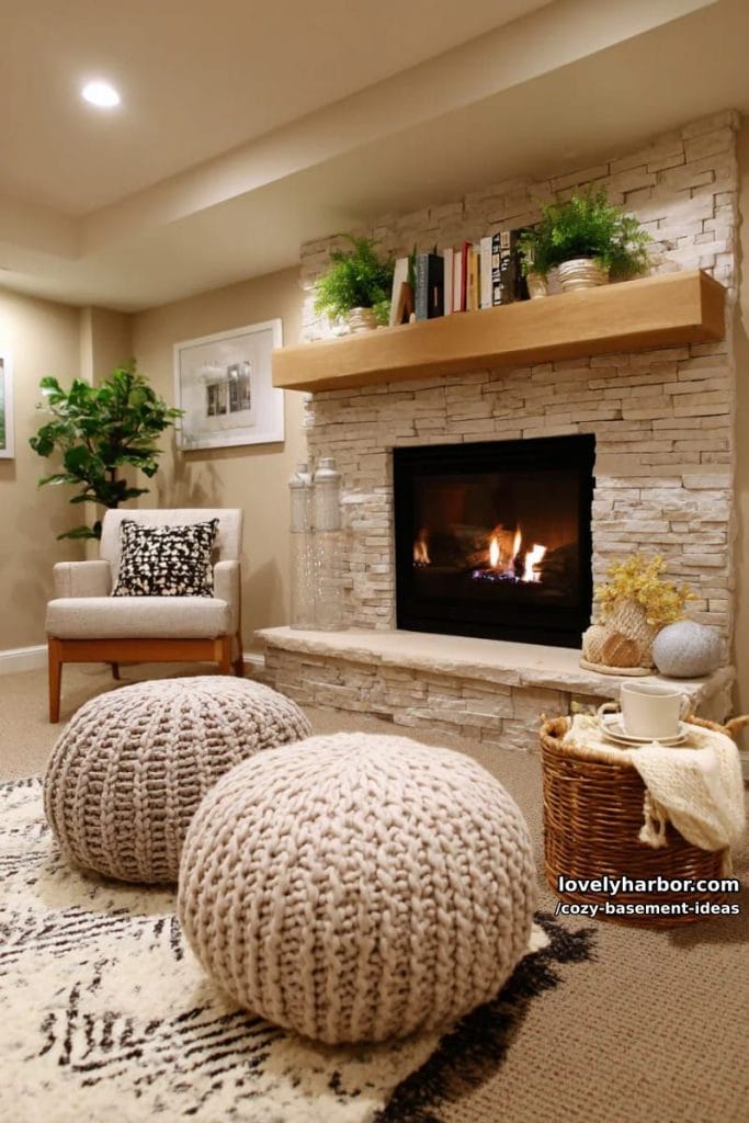 15 Cozy Basement Design Ideas That Will Warm Your Heart - Lovely Harbor