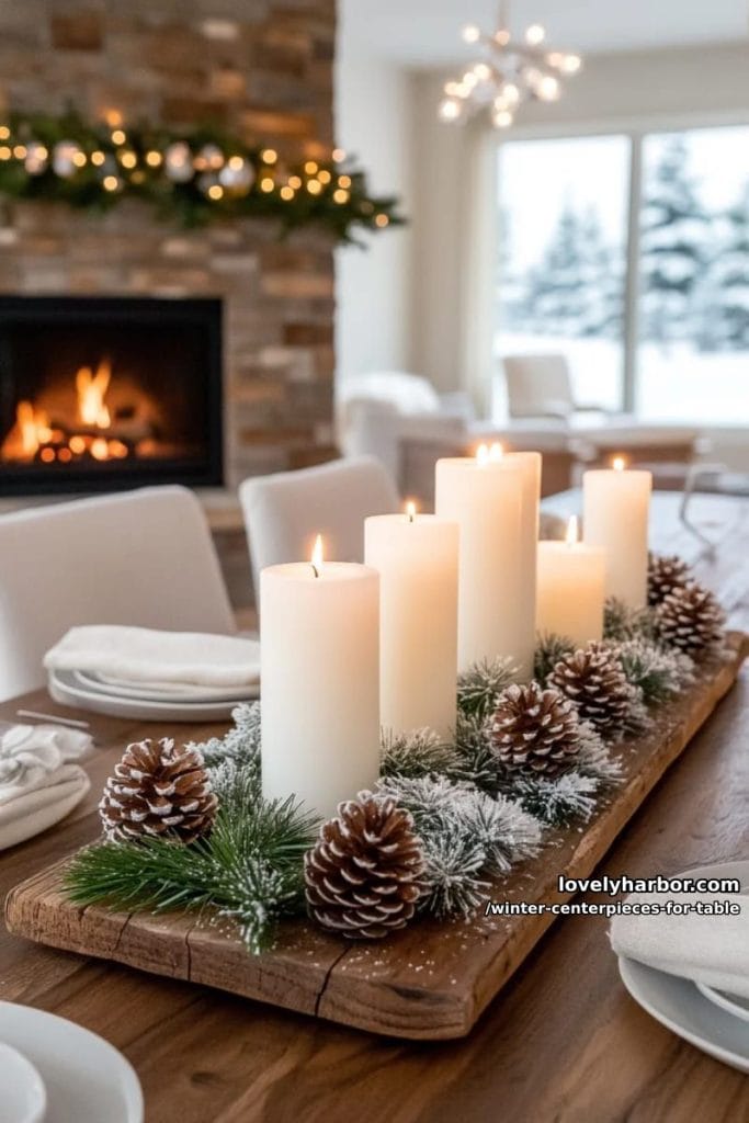 15 Classy Winter Centerpieces For A Festive Table - Lovely Harbor