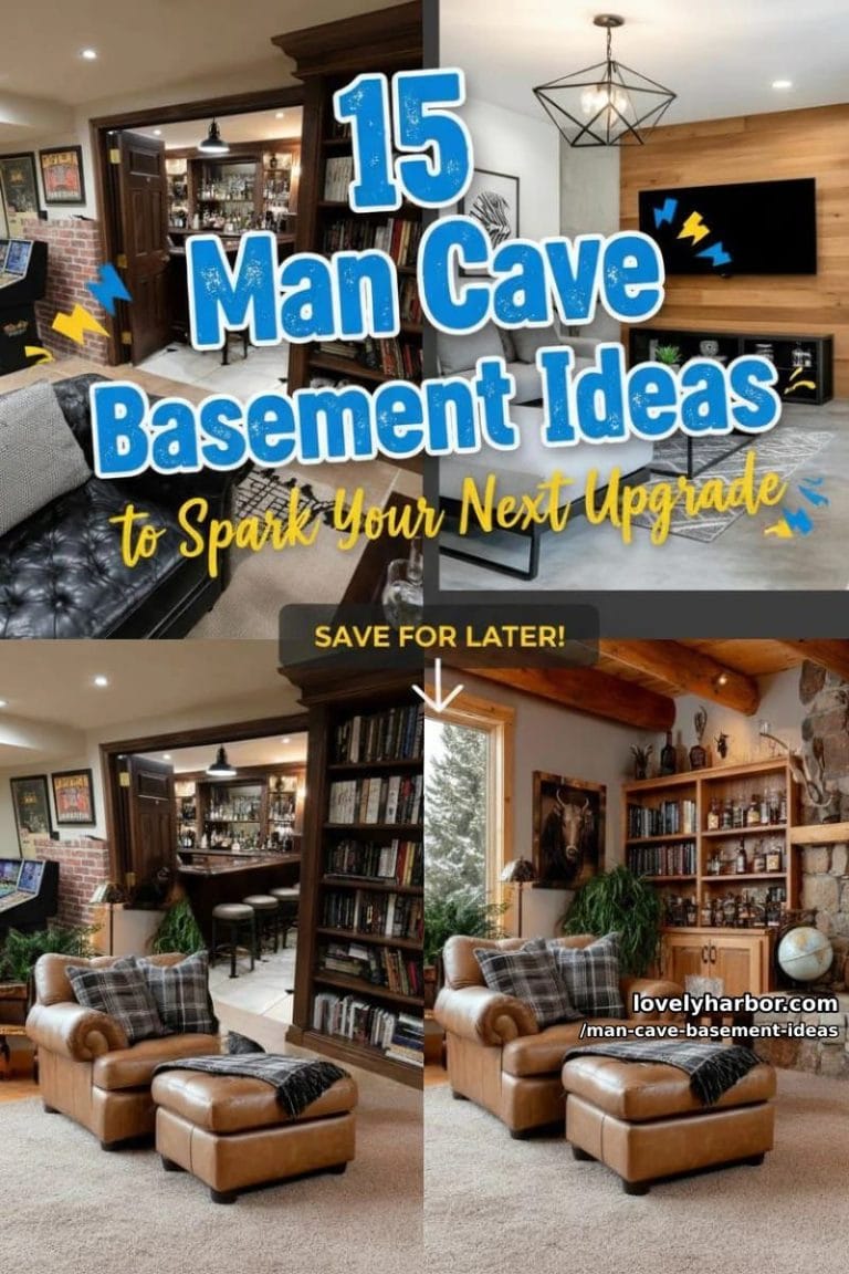 15 Man Cave Basement Ideas To Spark Your Next Upgrade - Lovely Harbor