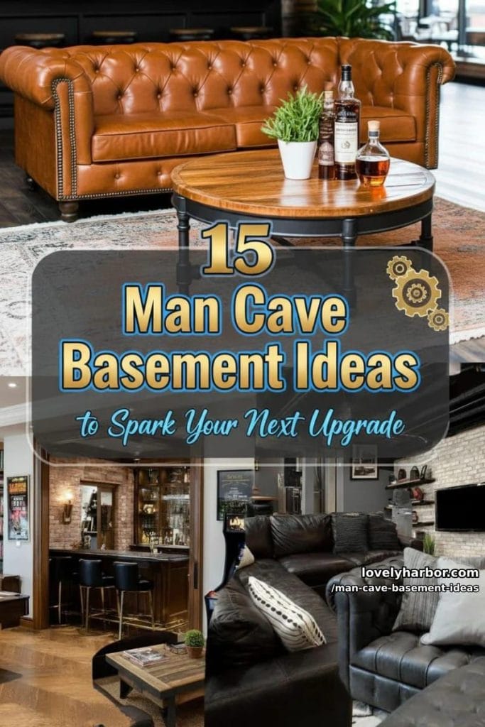 15 Man Cave Basement Ideas To Spark Your Next Upgrade - Lovely Harbor
