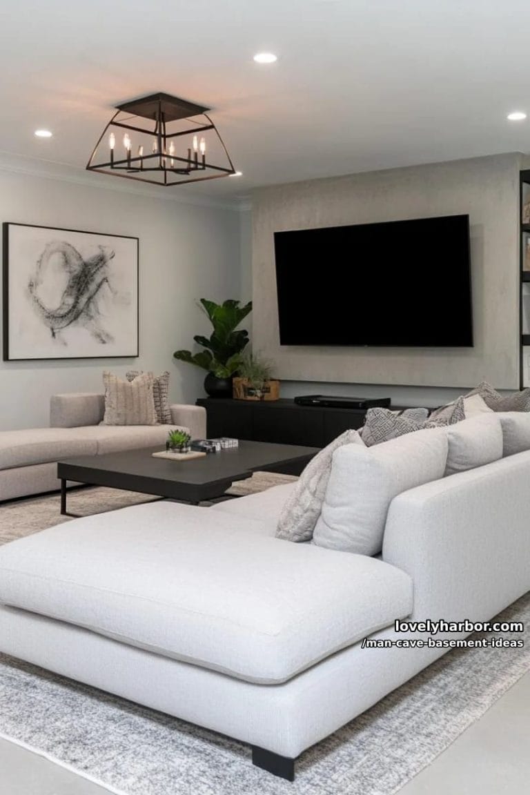 15 Man Cave Basement Ideas To Spark Your Next Upgrade - Lovely Harbor