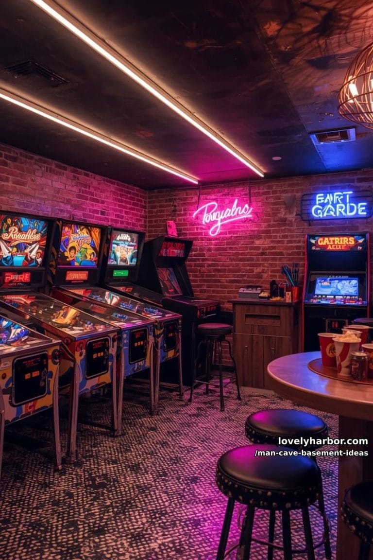15 Man Cave Basement Ideas To Spark Your Next Upgrade - Lovely Harbor