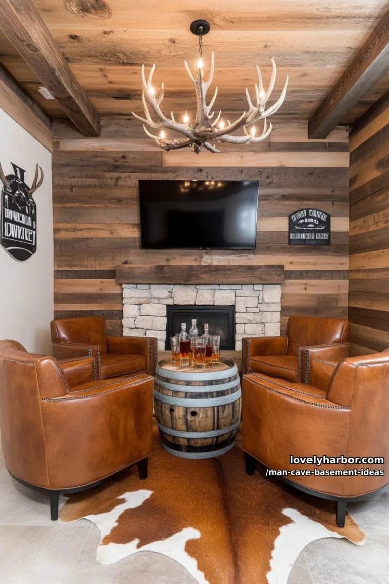 15 Man Cave Basement Ideas To Spark Your Next Upgrade - Lovely Harbor