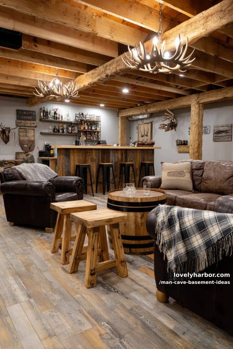 15 Man Cave Basement Ideas To Spark Your Next Upgrade - Lovely Harbor