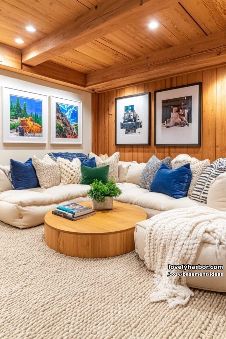 15 Cozy Basement Design Ideas That Will Warm Your Heart - Lovely Harbor