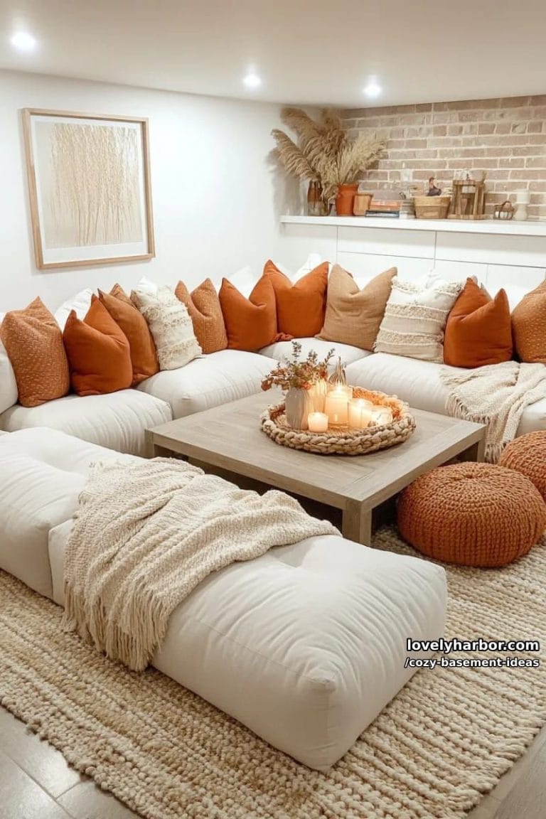 15 Cozy Basement Design Ideas That Will Warm Your Heart - Lovely Harbor