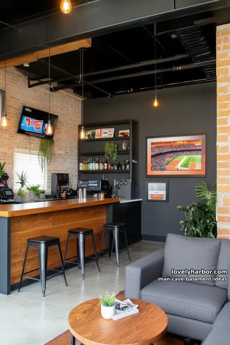 15 Man Cave Basement Ideas To Spark Your Next Upgrade - Lovely Harbor