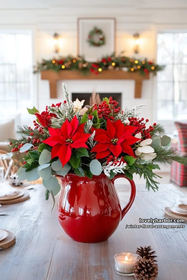 15 Enchanting Winter Floral Arrangements For A Magical Touch - Lovely ...