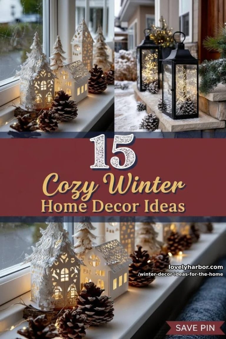 15 Cozy Winter Home Decor Ideas To Inspire In 2025 - Lovely Harbor