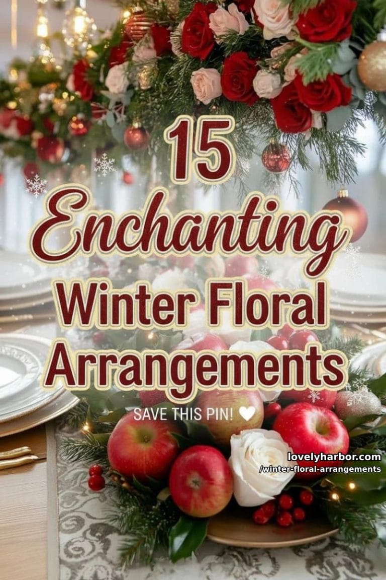 15 Enchanting Winter Floral Arrangements For A Magical Touch - Lovely ...