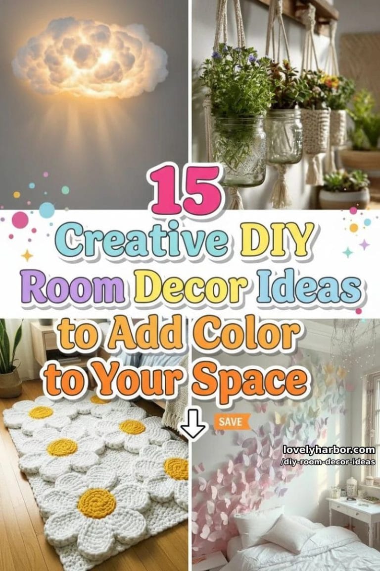 15 Creative DIY Room Decor Ideas To Add Color To Your Space - Lovely Harbor