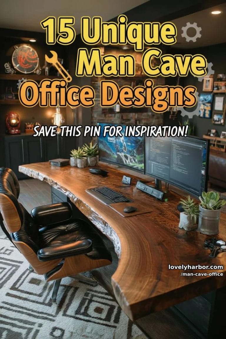 15 Hot Man Cave Office Designs To Inspire Your Next Home Makeover ...