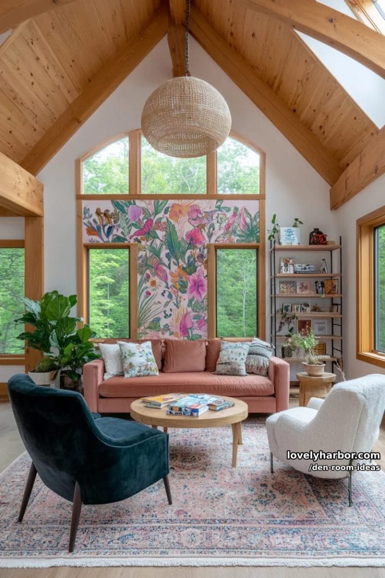 15 Perky Den Room Ideas For A Modern Charm - Lovely Harbor