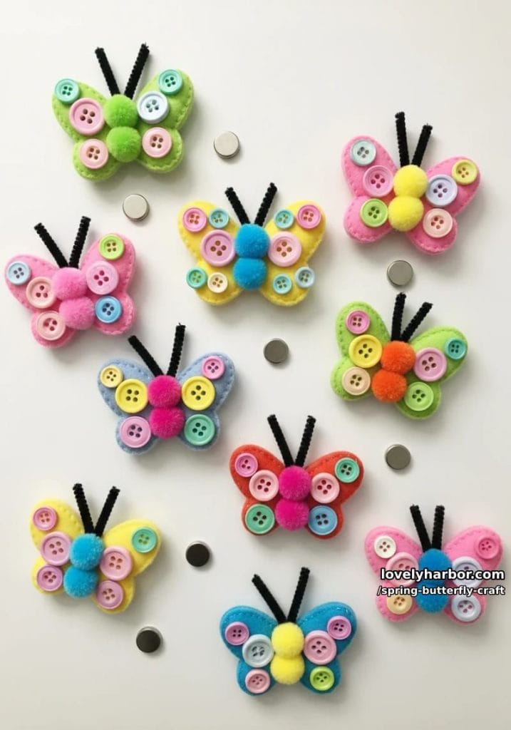 15 Butterfly Crafts For A Fresh Spring Mood - Lovely Harbor