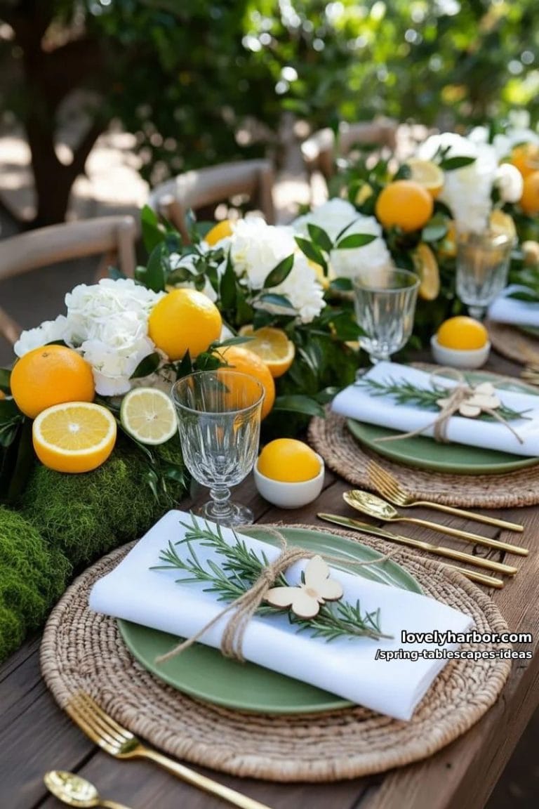 15 Spring Tablescape Ideas For Memorable Get-Togethers - Lovely Harbor