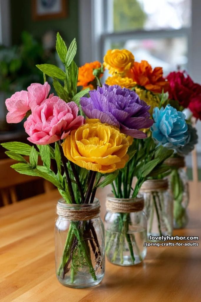 15 Fun Spring Crafts For Adults - Lovely Harbor