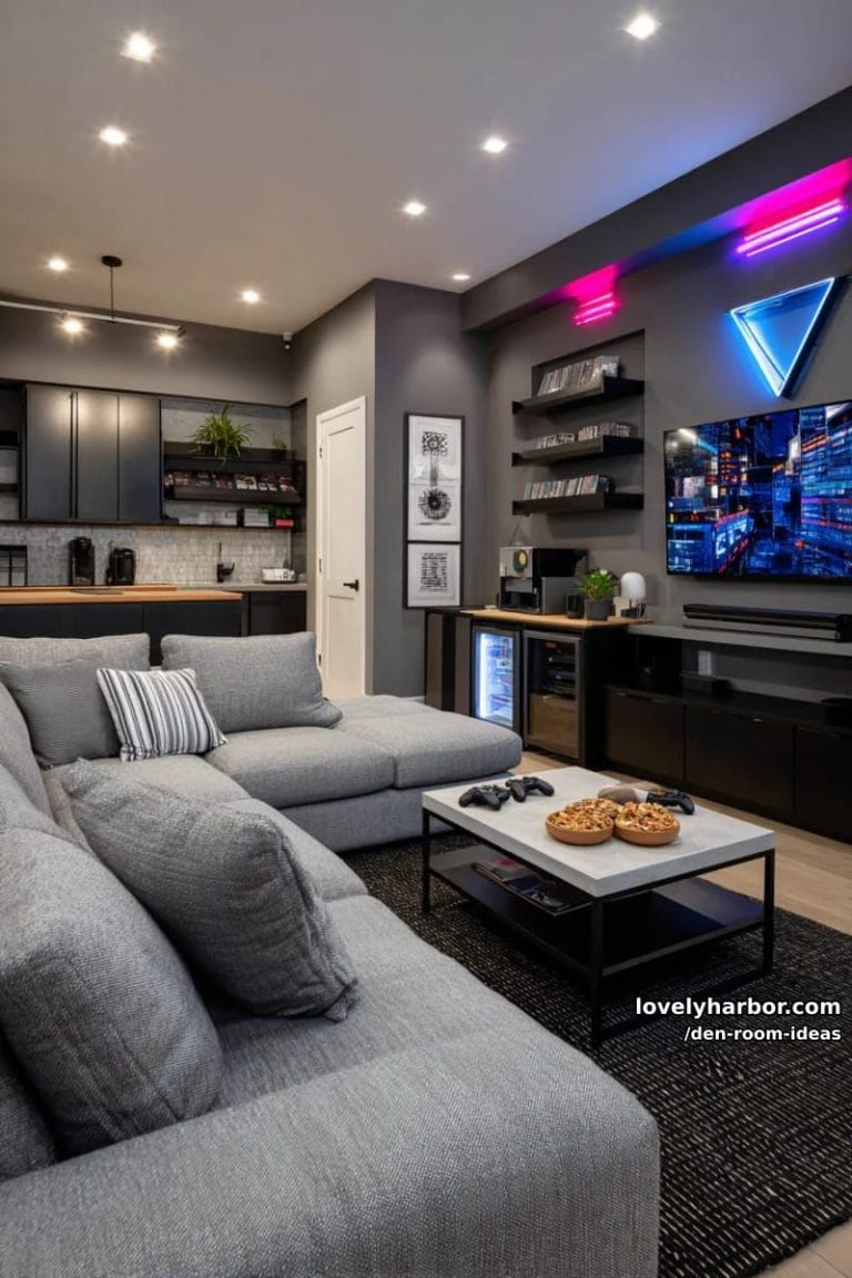15 Perky Den Room Ideas For A Modern Charm - Lovely Harbor