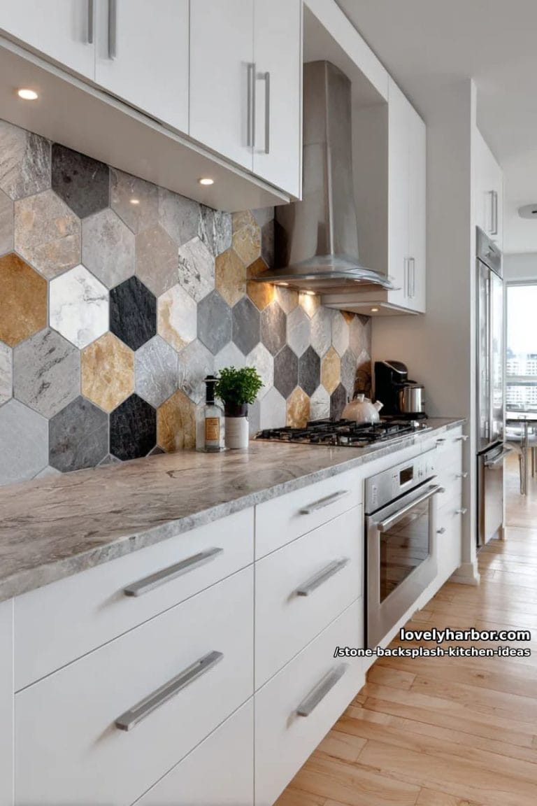 15 Stone Backsplash Ideas To Elevate Your Kitchen - Lovely Harbor