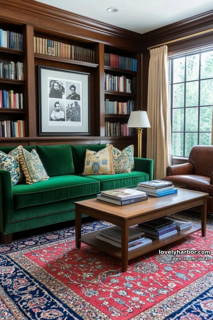 15 Perky Den Room Ideas For A Modern Charm - Lovely Harbor