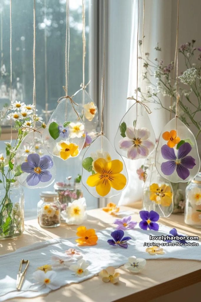 15 Fun Spring Crafts For Adults - Lovely Harbor