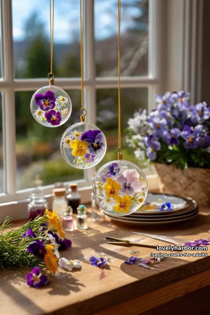 15 Fun Spring Crafts For Adults - Lovely Harbor