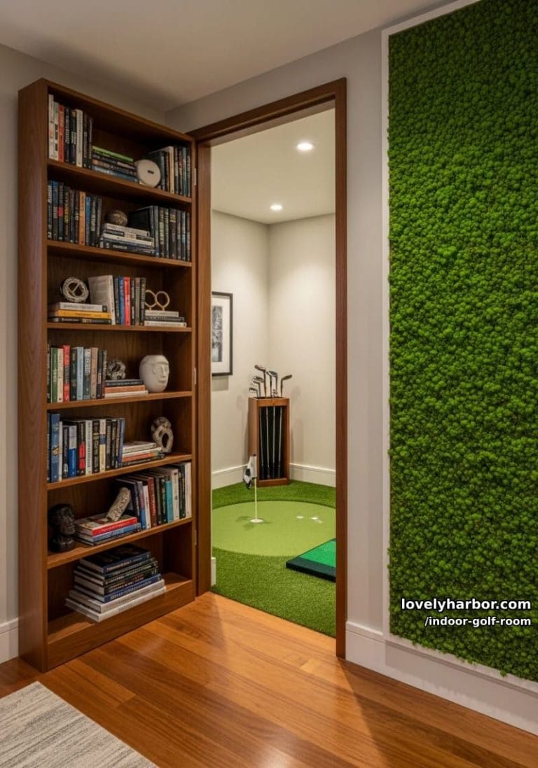 15 Classy Indoor Golf Room Designs For Modern Homes - Lovely Harbor
