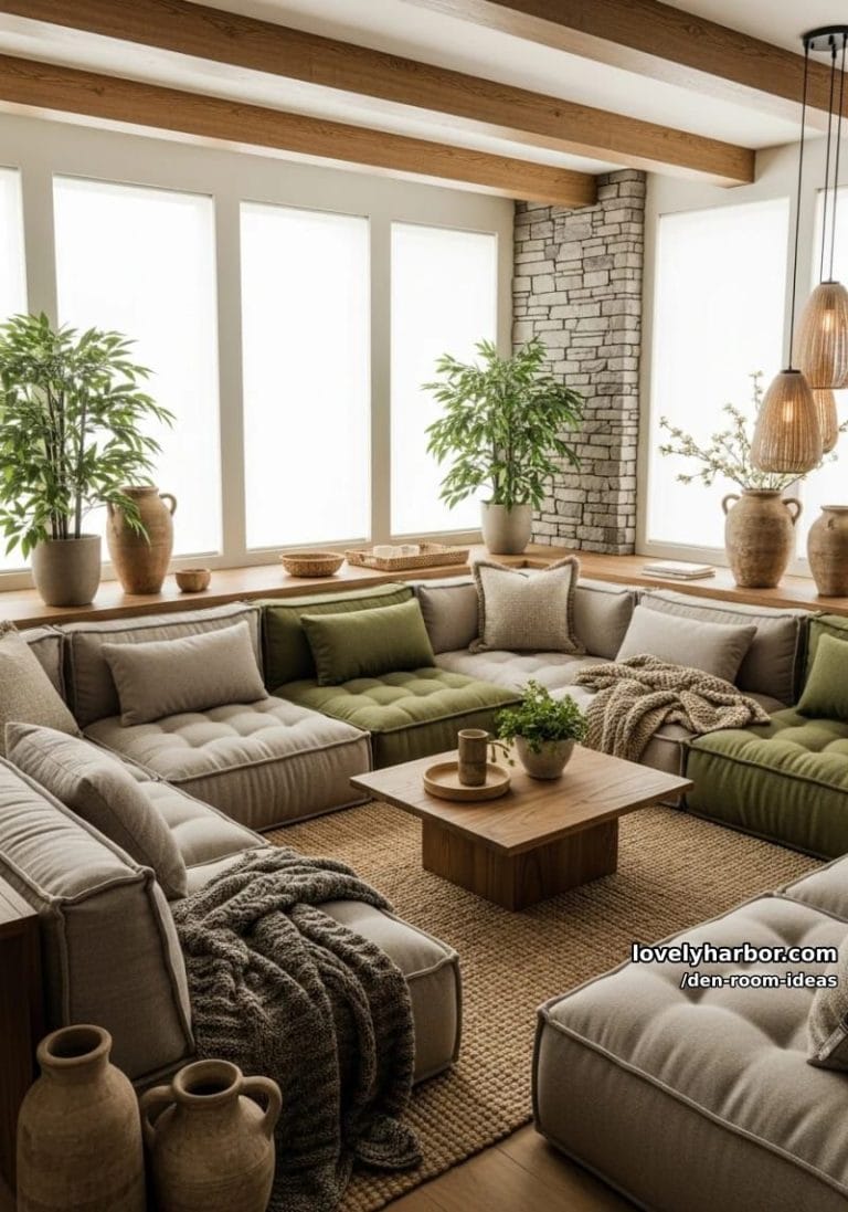 15 Perky Den Room Ideas For A Modern Charm - Lovely Harbor