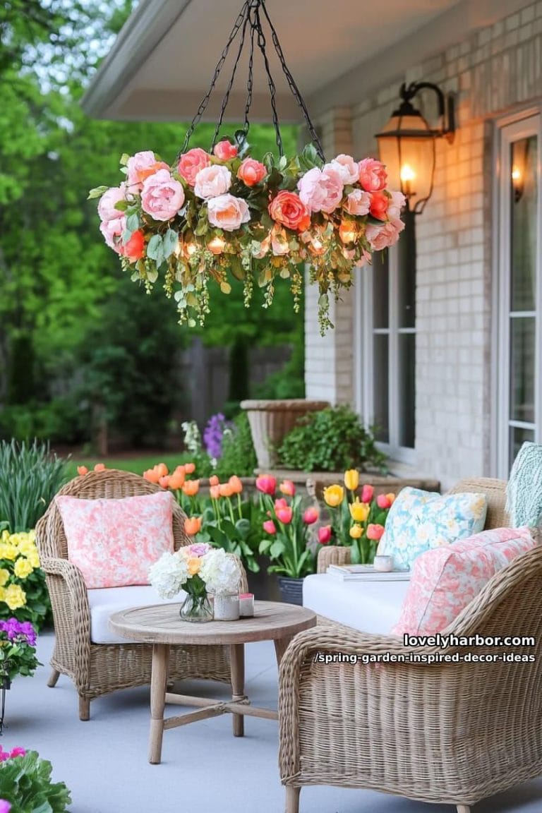 21 Charming Spring Garden Decor Ideas To Welcome The New Season ...