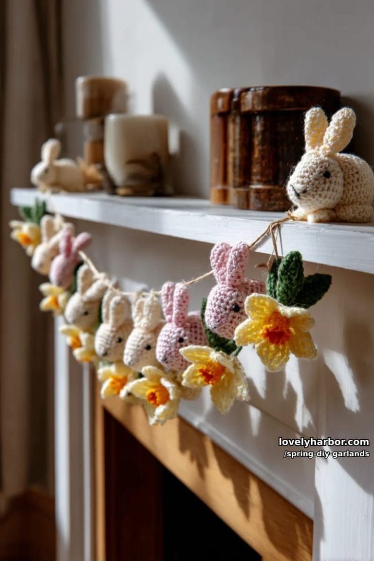 15 Charming DIY Garlands For Spring - Lovely Harbor