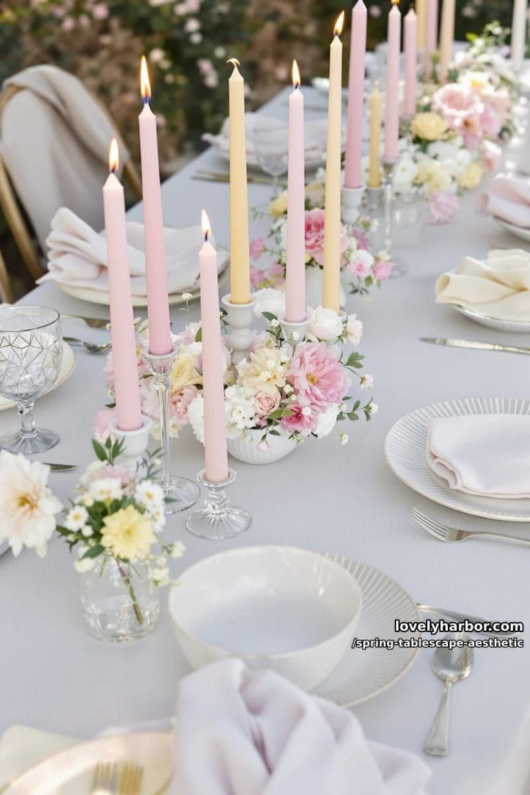 15 Aesthetic Spring Tablescape Ideas For A Lovely Dining Experience ...