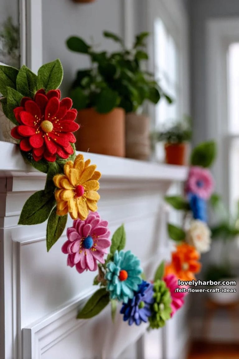 15 Felt Flower Crafts Ideas To Spark Your Creativity This Spring ...