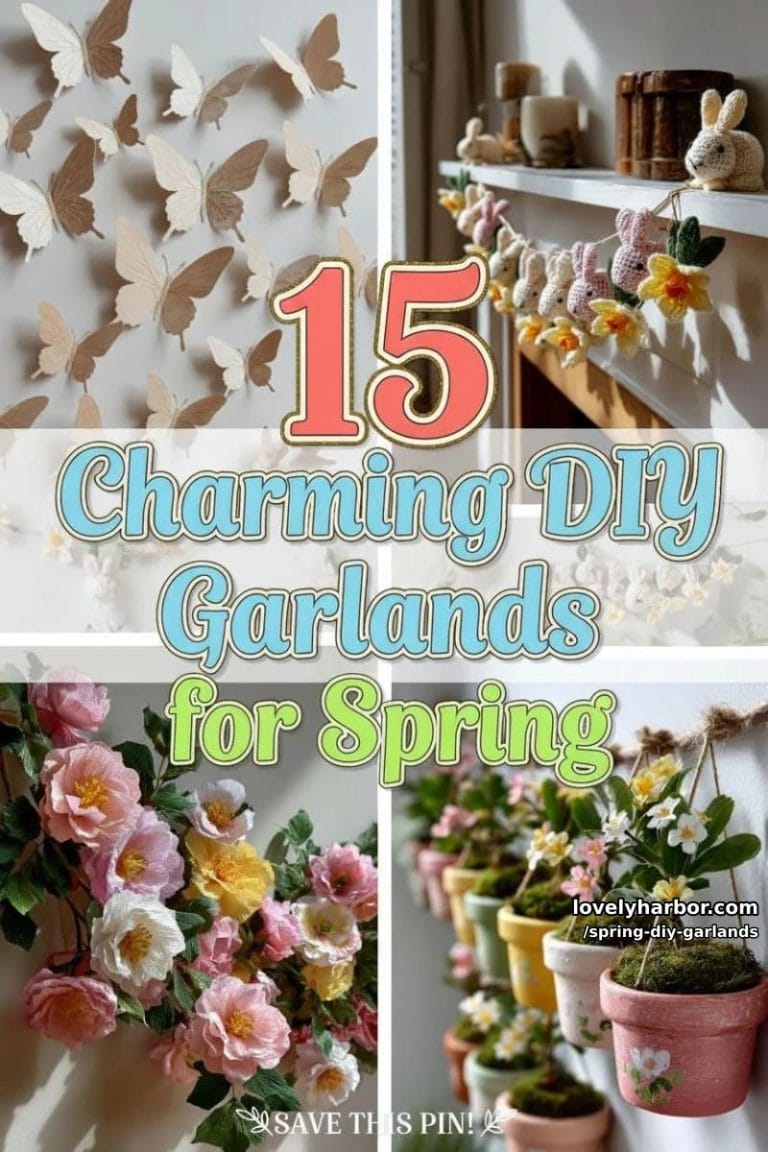 15 Charming DIY Garlands For Spring - Lovely Harbor