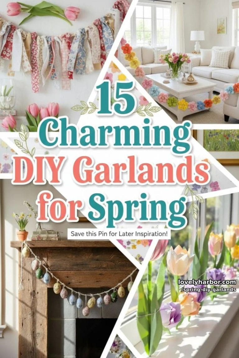 15 Charming DIY Garlands For Spring - Lovely Harbor