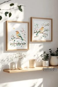 15 Spring Wall Art Ideas To Brighten Your Home - Lovely Harbor