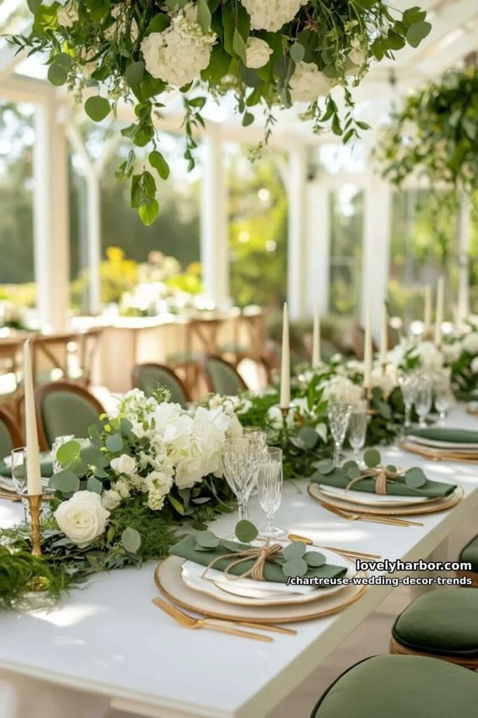 15 Chartreuse Wedding Decor Trends You Should Try - Lovely Harbor