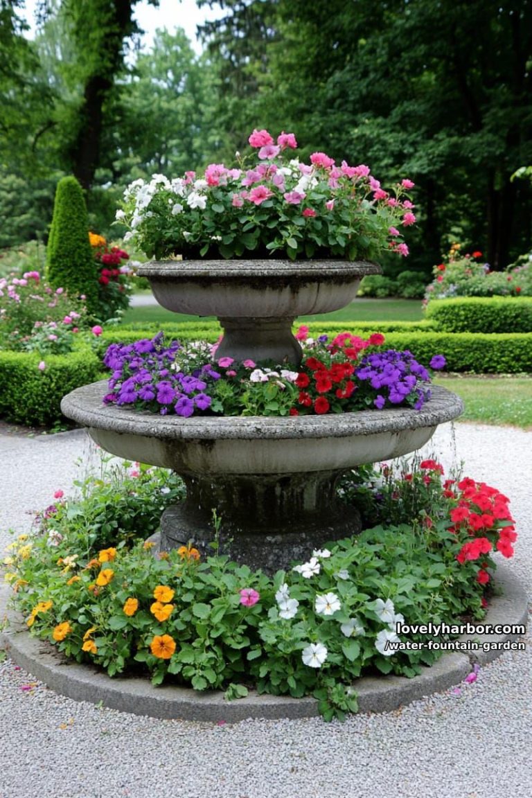 20 Gorgeous Water Fountain Ideas For Your Garden - Lovely Harbor