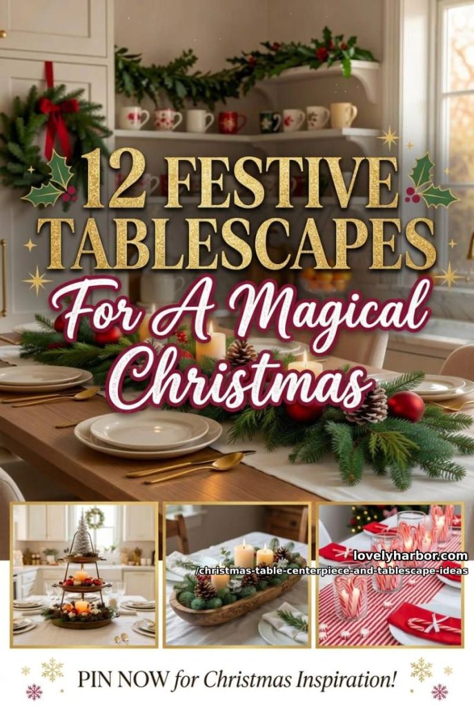12 Christmas Table Centerpiece And Tablescape Ideas (and The One Rule ...